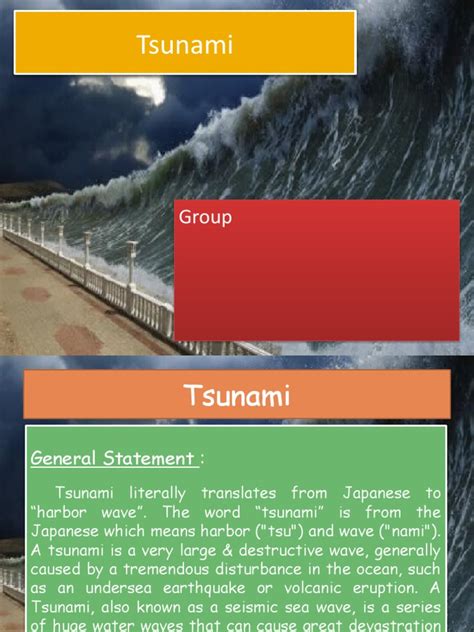 Tsunami Explanation Text Pdf
