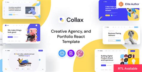 Collax Creative Agency React Next Js Template By Themepure Themeforest