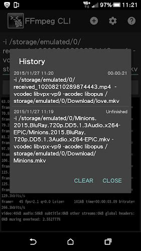 دانلود Ffmpeg Cli 260 برنامه چسباندن زیر نویس به فیلم در اندروید