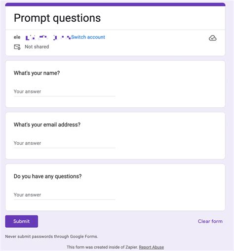 automatically answer form responses with openai and zapier
