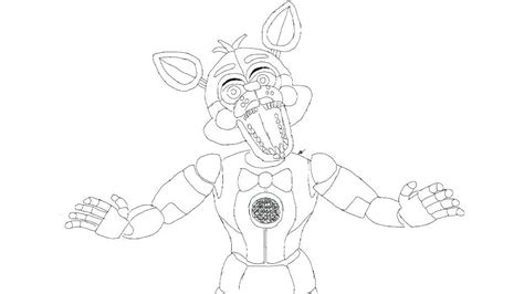 Foxy Coloring Page At Getdrawings Free Download