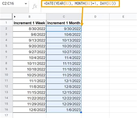 How To Increment Cell Values In Google Sheets Spreadsheet Daddy