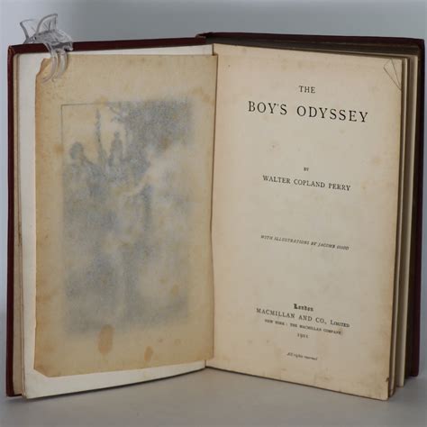 The Boys Odyssey Frost Books And Artifacts Limited