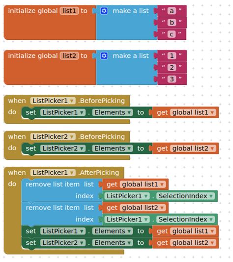 List Picker Or MIT App Inventor Help MIT App Inventor Community