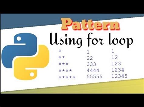 Python Pattern Program Printing Right Triangle Shape Lecture