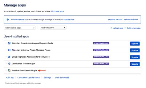 how do i install the confluence plugin prodpad help