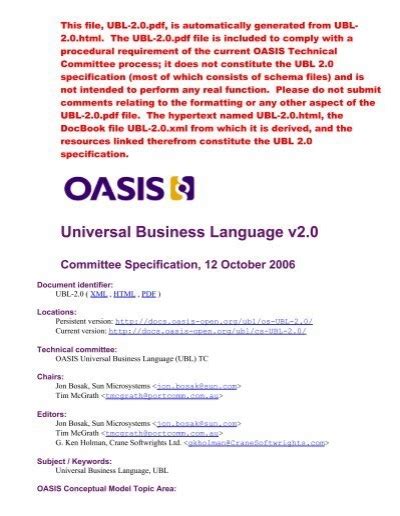 Ubl Oasis Open Library
