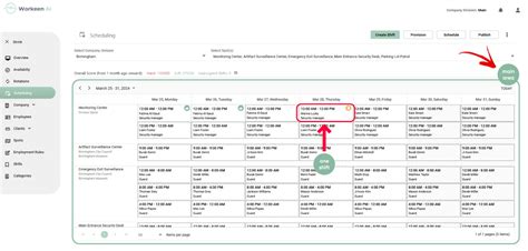 Scheduling Page Workeen Ai Learning Center