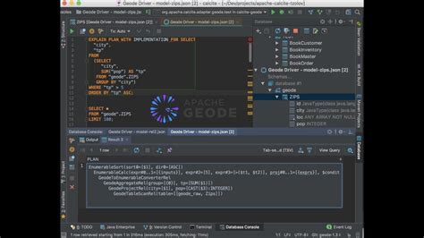 Intellij Db Browser For Exploring Apache Geodegemfire Data Youtube