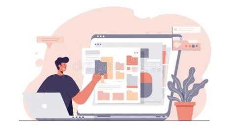 Woman Organizing Files Stock Illustration Illustration Of Paperwork 374059763