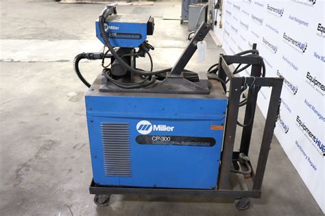 Miller Cp 300 Mig Welder W Millermatic S 52e Wire Feeder The