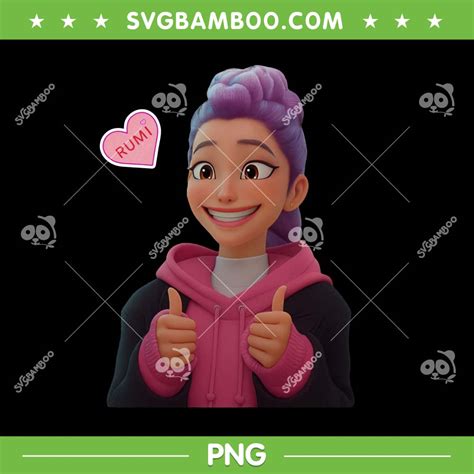 Rumi Funny Moment Png Huntrix Rumi Cute Png
