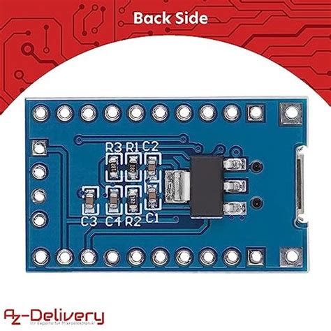 azdelivery arm stm8s103f3p6 8 bit minimum systeem microcontroller