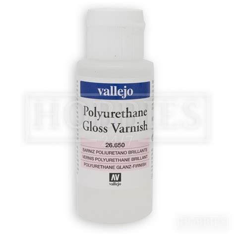 Vallejo Polyurethane Varnish Gloss 60ml Hobbies247 Model Shop