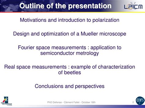 Ppt Angle Resolved Mueller Polarimetry Applications To Periodic Structures Powerpoint