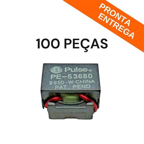 Kit 100 Peças Indutor De Potência Pe 53680 1 32uh 11 5a Smd Indutor