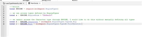 Importing Module Types In A Hierarchy Scripting Support Developer