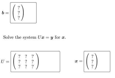 Solved If The N X N Matrix A Can Be Expressed As A LU Chegg