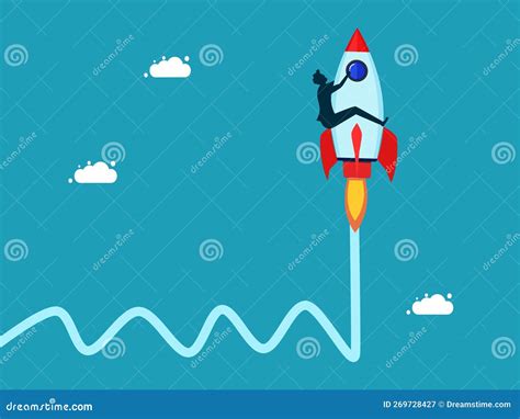 Growth In Volatile Conditions Optimization For Growth Stock Vector