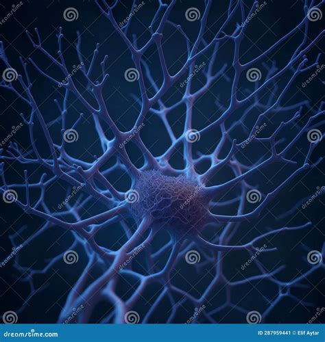 microscopic view of neural network brain cells human nervous system