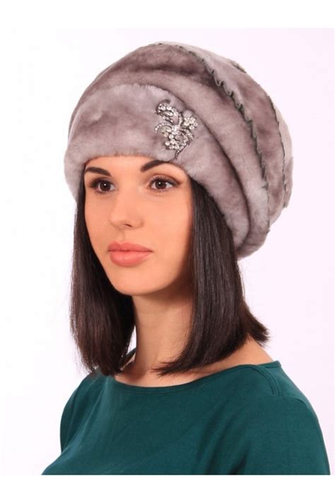 Женские меховые береты, из норки, мутона 2019 2020 - MG - Интернет ...