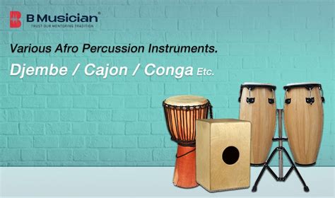 Explore Afro Percussion In Online Drum Lessons