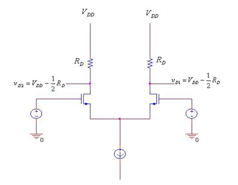 The MOS Differential Pair Keep In Touch