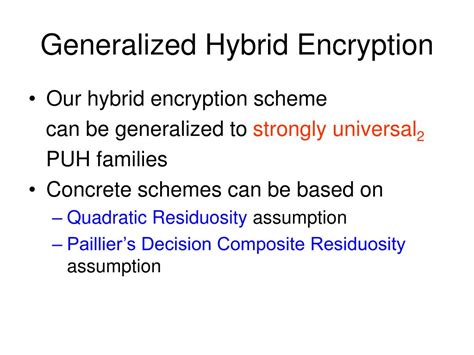 Ppt A New Paradigm Of Hybrid Encryption Scheme Powerpoint