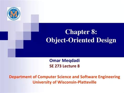 Ppt Chapter 8 Object Oriented Design Powerpoint Presentation Free