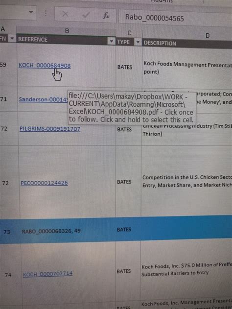 Hyperlinks Mass Edit Of File Paths Rexcel