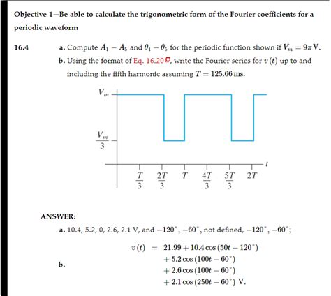 Solved Objective 1 Be Able To Calculate The Trigonometric