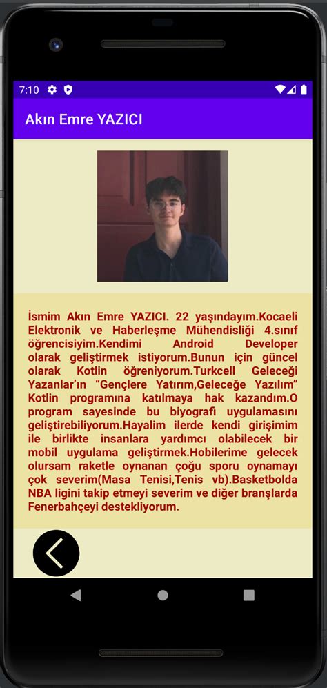 Github Akinemreyaziciautobiographyapp Turkcell Kotlin Bootcamp