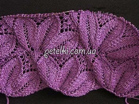 Вязание Спицами Ажурные Узоры Схемы С Описанием Owlspecification