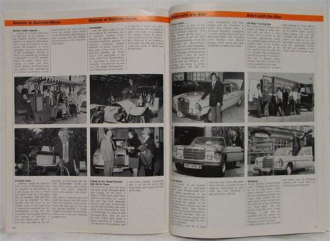 1972 Mercedes Benz Magazine In Aller Welt For Friends Of 3 Pointed Star