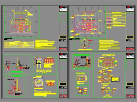 School Electrical Installations In Dwg 43724 Kb Cad Library