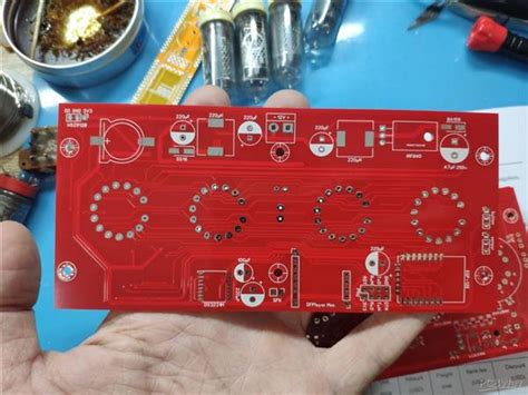 Nixie Clock IN 18 ESP12 ESP8266 WiFi Share PCBWay