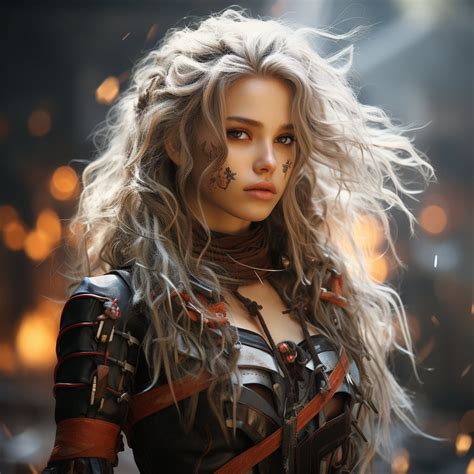 Warrior Female Print Printable Ai Art Wall Decor Female Warrior Female Art Woman Poster Etsy