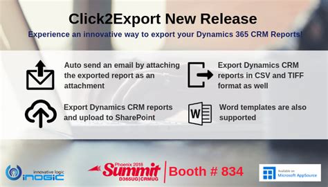 Click2export New Release Experience An Innovative Way To Export Your Dynamics 365 Crm Reports