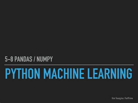 python machine learning chap05 8 ppt