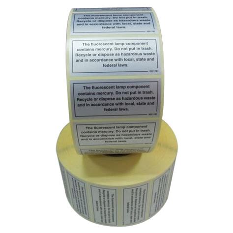 Silver Polyester Label Packaging Type Roll At Rs 50roll In Faridabad