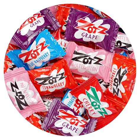 Zotz Fizz Candy 1lb Bulk Bag Approx 90 Pieces 5 Assorted Flavors