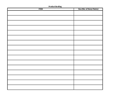 Agile Templates Excel XLS