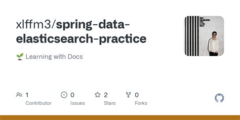 GitHub Xlffm Spring Data Elasticsearch Practice Learning With Docs