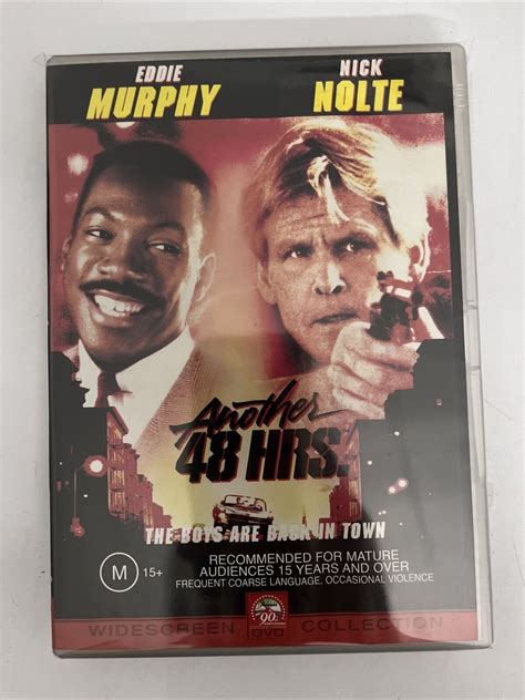 Another 48 Hours Dvd 1990 Eddie Murphy Nick Nolte Comedy Region 4