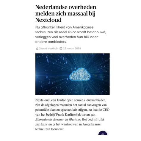 Het Is Nooit Slim Geweest Dat We Onze Overheid Zo Extreem Afhankelijk Hebben Gemaakt Van Een