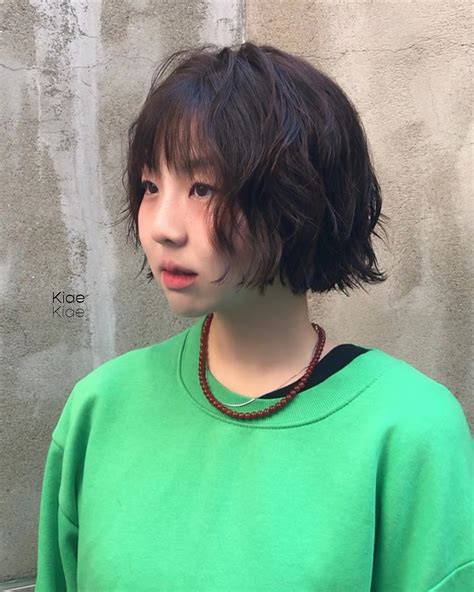 한남동미용실 키에 이시안 단발 중단발 단발웨이브펌 빈티지펌 ” M I D I U M Vintage Perm 🦚🦋📱