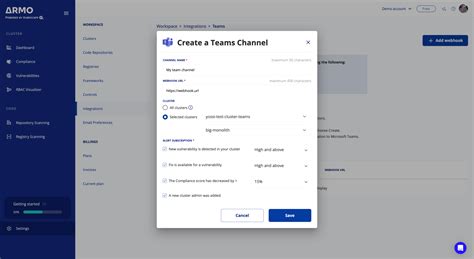 real time kubernetes security alerts via microsoft teams