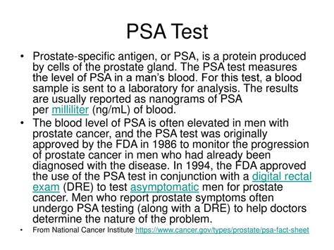 New Study Offers Support For Prostate Testing Ppt Download
