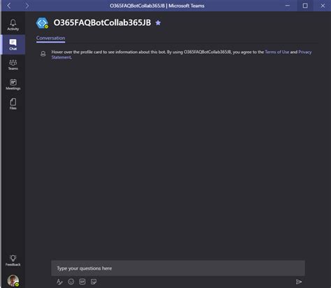 How To Build Your First Bot With Microsoft Teams Collab365