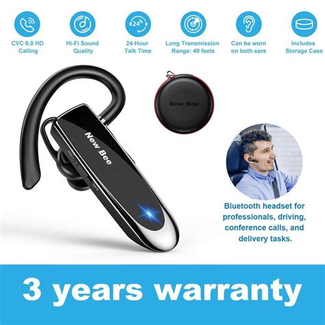 Driver Bluetooth Headset Dual Microphone Noise Reduction And V